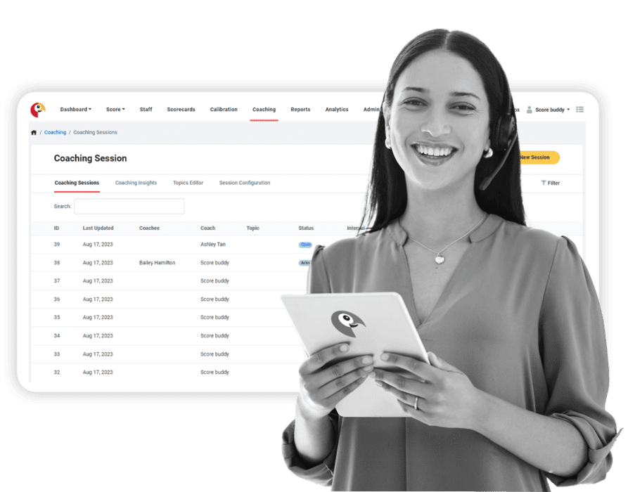 Agent Coaching System for Call Centers | Scorebuddy